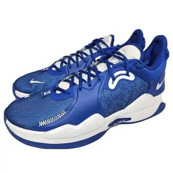 Nike Pg 5 Tb Low Top Sneakers - Blue/white