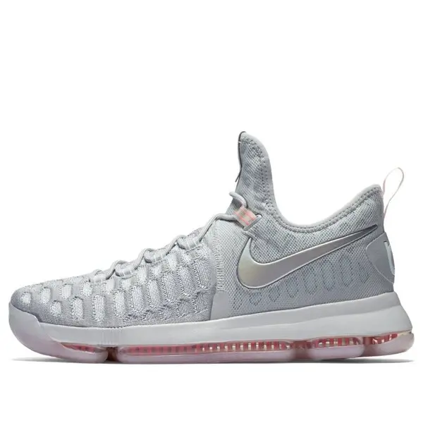 Nike Kd 'pre-heat' Athletic Sneakers - Wolf Gray/multi-color
