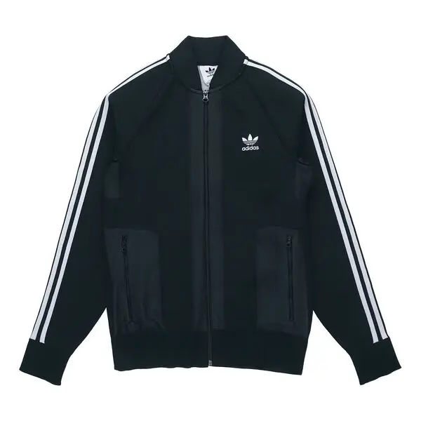 Adidas Originals Bf Knit Tt Track Jacket - Black