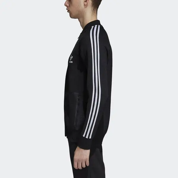 Adidas Originals Bf Knit Tt Track Jacket - Black