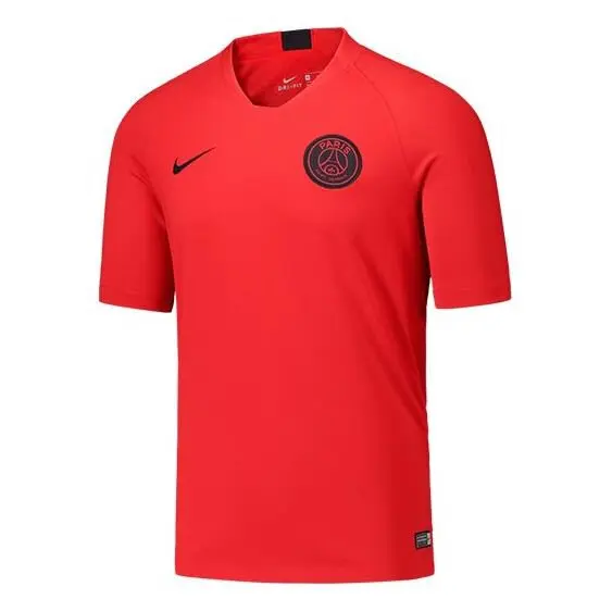 Nike Paris Saint-germain 19-20 Tournament Training Short Sleeve T-shirt - Red