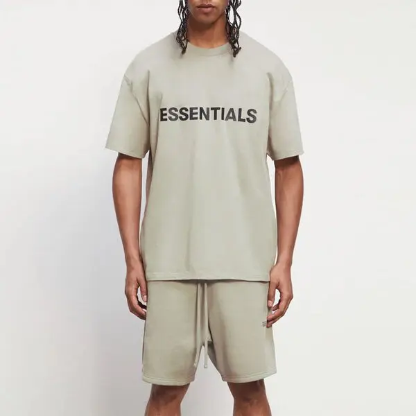Fear Of God Fw20 Logo Tee 'moss - Green