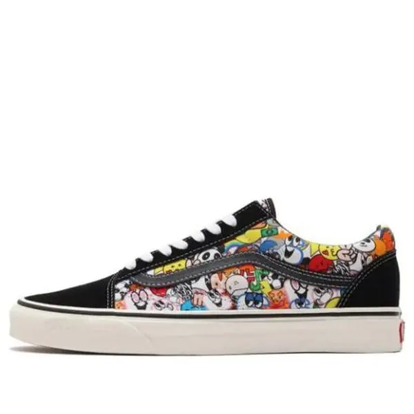 VANS Old Skool Graphic Print Lace-up Sneakers - Default Color