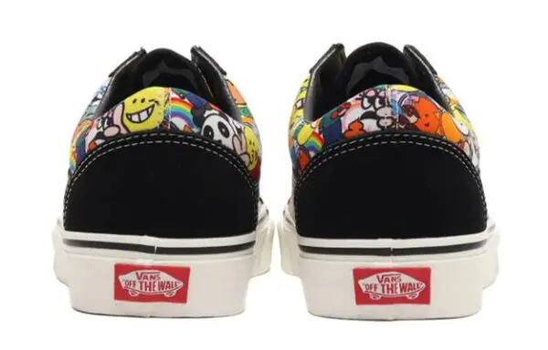 VANS Old Skool Graphic Print Lace-up Sneakers