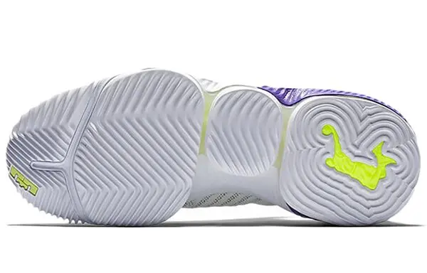 Nike Lebron 16 "buzz Lightyear" Mid Top Sneakers - Silver/white