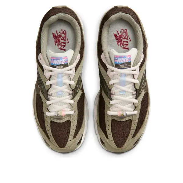 Nike Max Moto 2k 'year Of The Horse' Sneakers - Dark Brown/phantom Gray/deep Red
