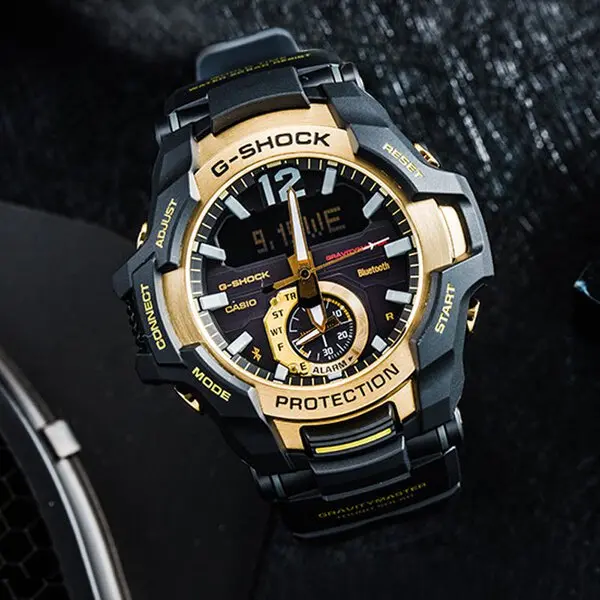 Casio G-shock Gravitymaster And Gold Smart Watch - Black