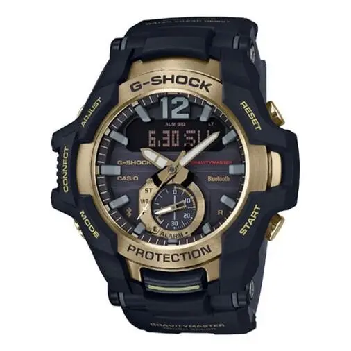 Casio G-shock Gravitymaster And Gold Smart Watch - Black