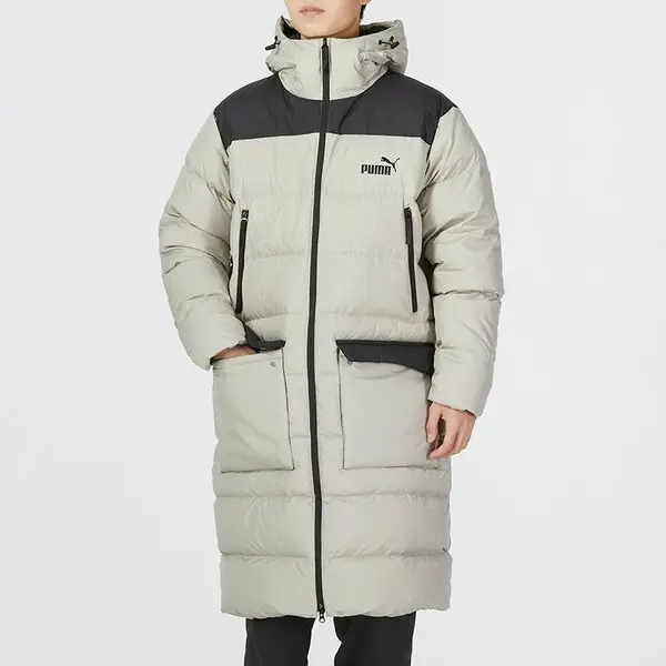 PUMA Down Puffer Jacket - Grey