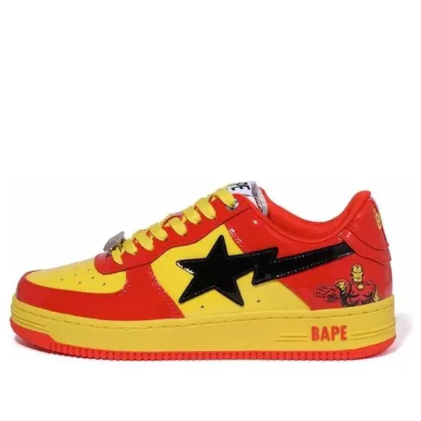 A BATHING APE Sta Low "iron Man" Sneakers - Default Colorway