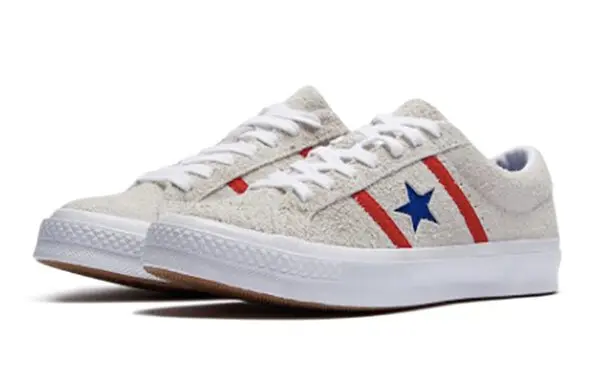 CONVERSE One Star Academy Sneakers - Grey/red/blue