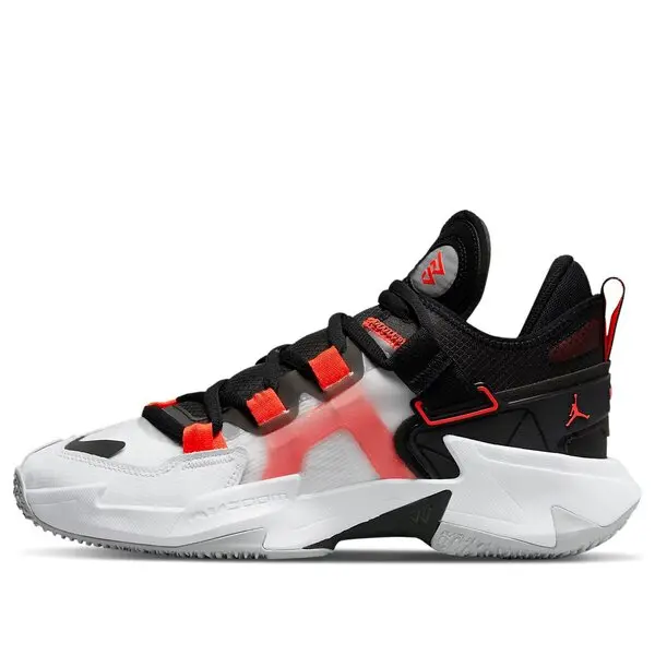 JORDAN Why Not Zer0.5 "bloodline" Sneakers - White/black/red