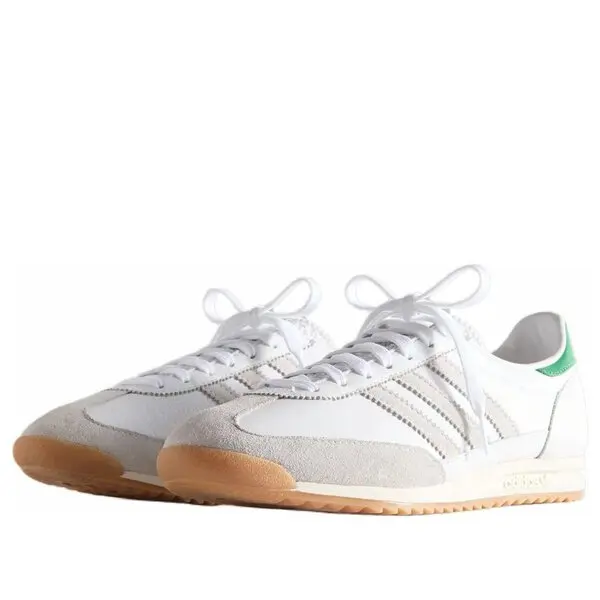 Adidas Originals X Kith Classics Sl72 Sneakers - White/green