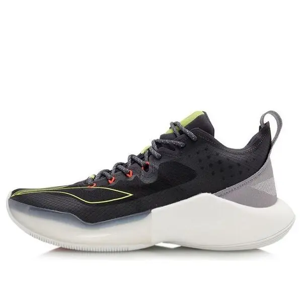 LI-NING Sonic 8 Low Top Athletic Sneakers - Black/grey