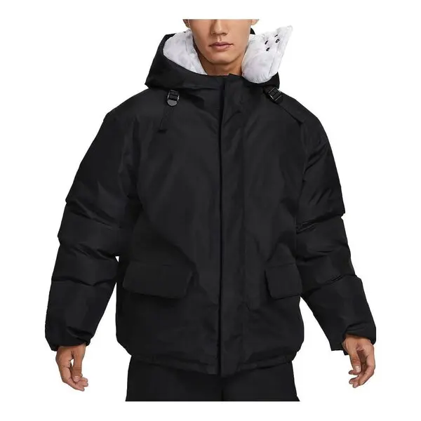 Nike Gore-tex Ecodown Hooded Jacket - Black/black