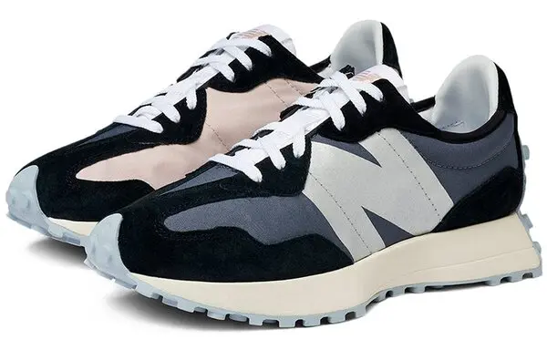 NEW BALANCE 327 Sneakers - Black/white