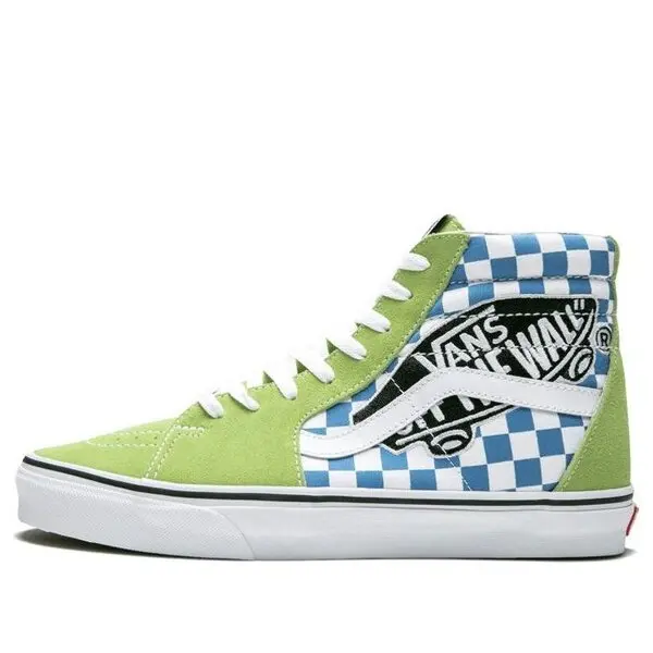 VANS Sk8-hi Patch High Top Sneakers - Green