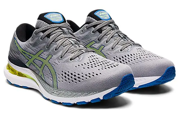 Asics Gel-kayano 28 Athletic Sneakers - Grey/yellow