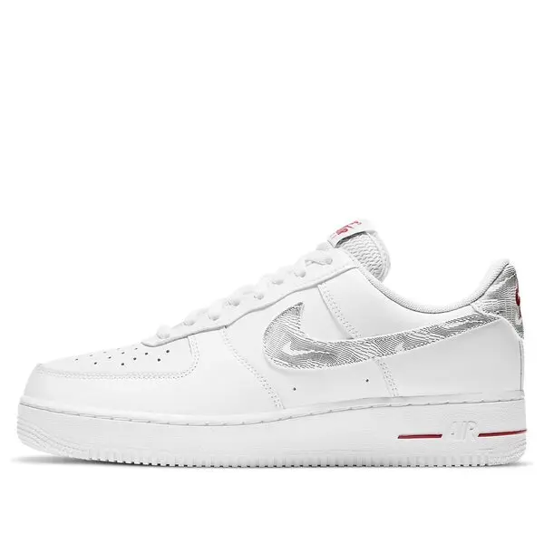 Nike Force 1 Low "topography Pack - White/red/black