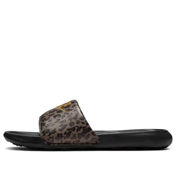 Nike Victori One Printed Slide - Black/brown
