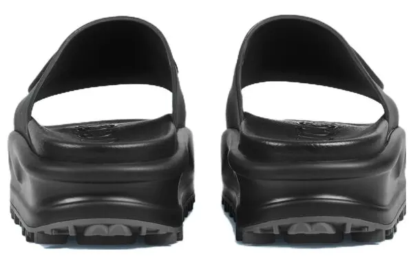 Gucci Interlocking G Slides - Black