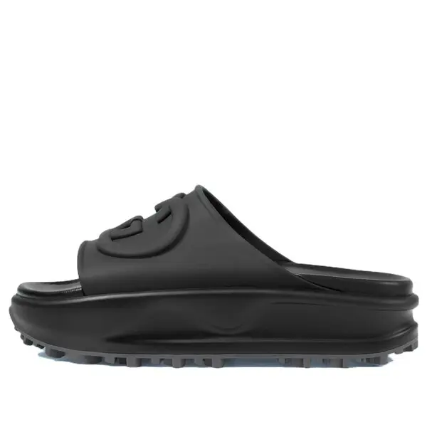 Gucci Interlocking G Slides - Black