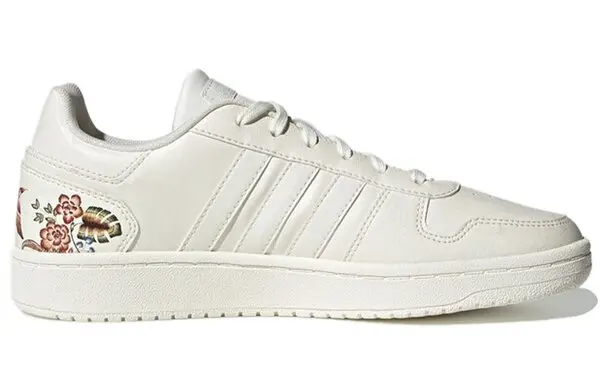 Adidas Hoops 2.0 Floral Sneakers - White