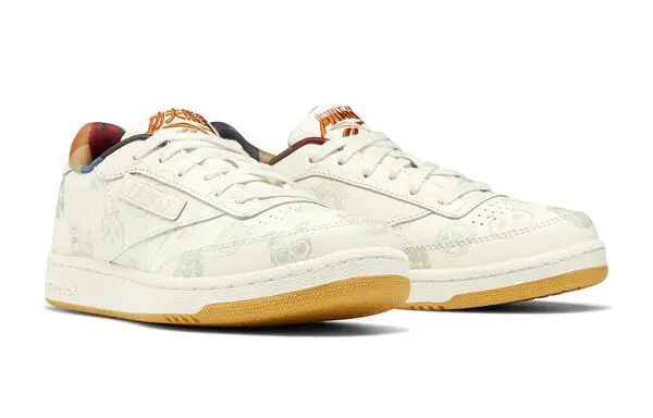 REEBOK Club C 85 J 'family' Kung Fu Panda Edition - Creamy