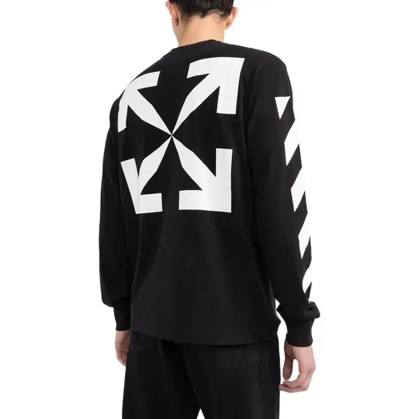 Off-White Arrow Stripe Pullover