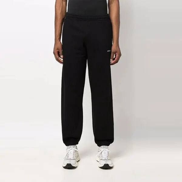 Off-White Fw21 Arrow Pattern Sports Pants/trousers/joggers Black - Black/multicolor