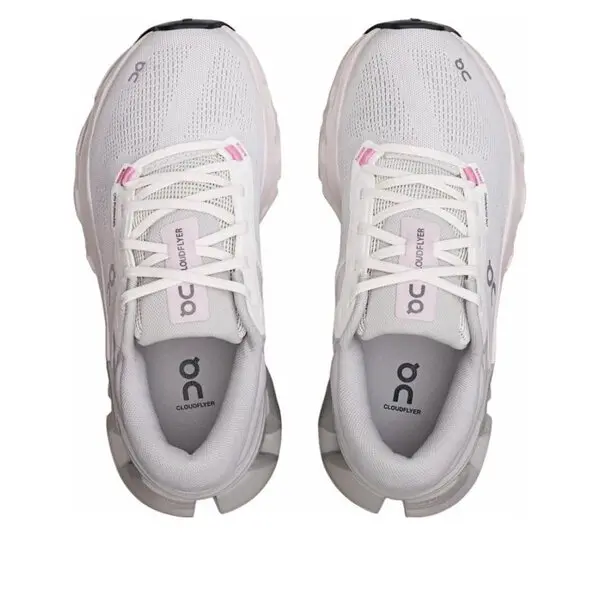 On Cloudflyer Sneakers - White/glacier