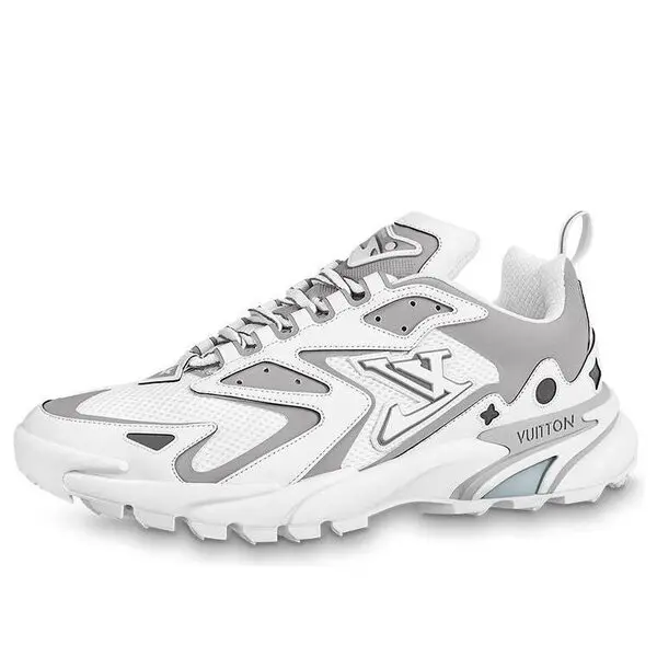LOUIS VUITTON Runner Tatic Sneakers - White/grey/black