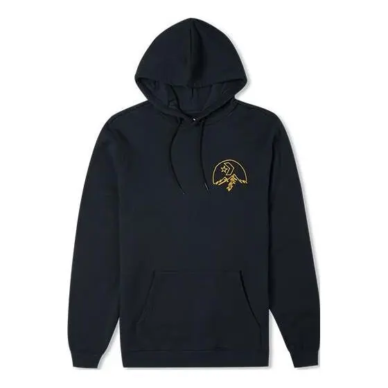 CONVERSE Mountain Logo Hoodie - Black