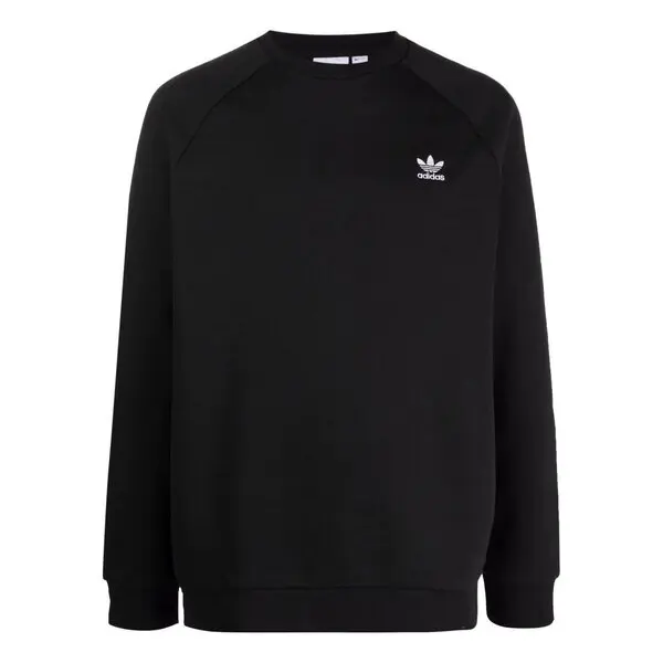 Adidas Originals Adicolor Essentials Trefoil Crewneck Sweatshirt - Black