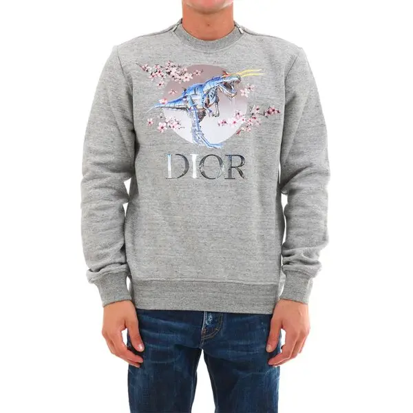 Dior Tyrannosaurus Rex Cherry Blossom" Sweatshirt