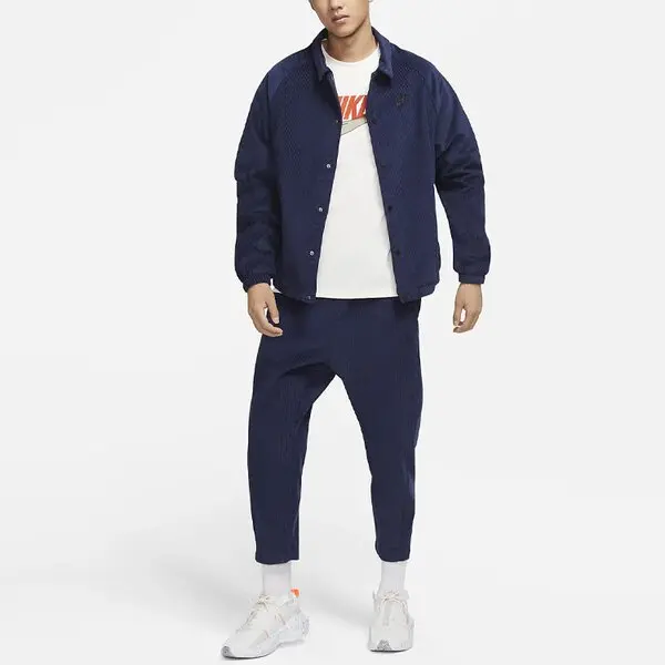 Nike Stack Logo Corduroy Jacket - Dark