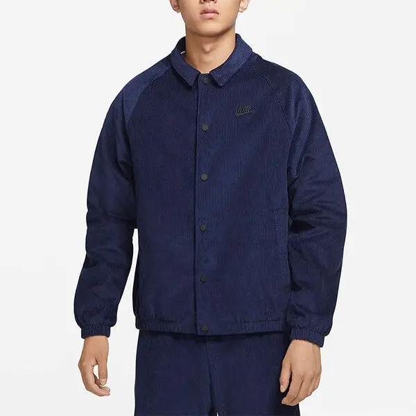 Nike Stack Logo Corduroy Jacket - Dark