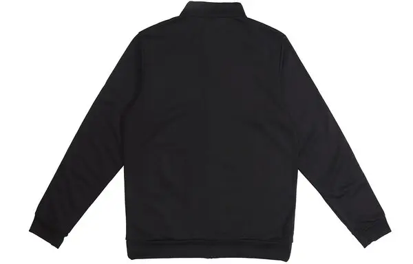 Adidas Knit Stand Collar Logo Track Jacket