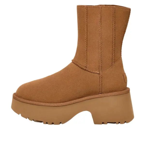 UGG Classic Twin Seam New Heights Boots - Chestnut