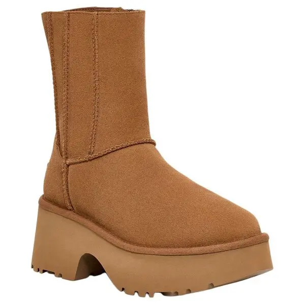 UGG Classic Twin Seam New Heights Boots - Chestnut