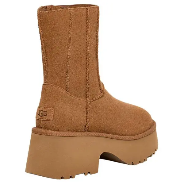 UGG Classic Twin Seam New Heights Boots - Chestnut