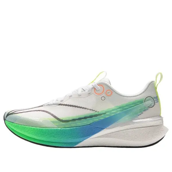 LI-NING Red Hare Pro Sneakers - White/blue/green