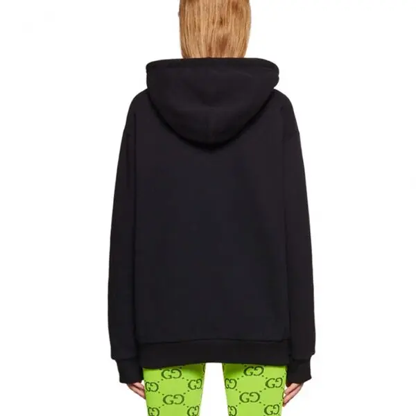 Gucci Logo Love Parade Cotton Hoodie