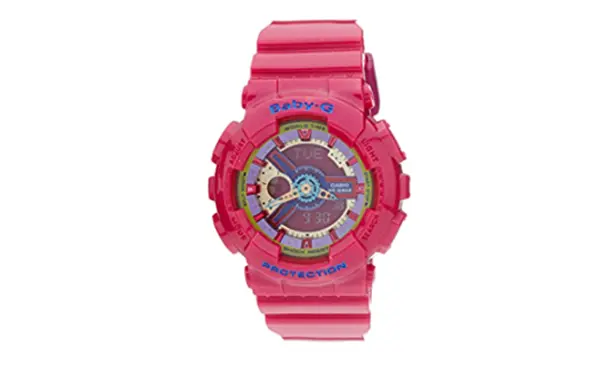 Casio Baby-g Ba-112-4a Wristwatch - Pink