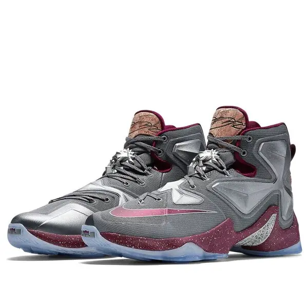 Nike Lebron Xiii Limited 'opening Night' High-top Sneakers - Grey