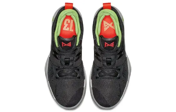 Nike Pg 2 "hot Punch" Basketball Sneakers - Black