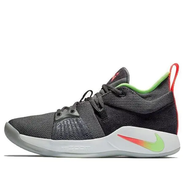 Nike Pg 2 "hot Punch" Basketball Sneakers - Black