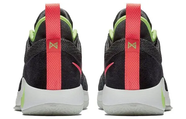 Nike Pg 2 "hot Punch" Basketball Sneakers - Black