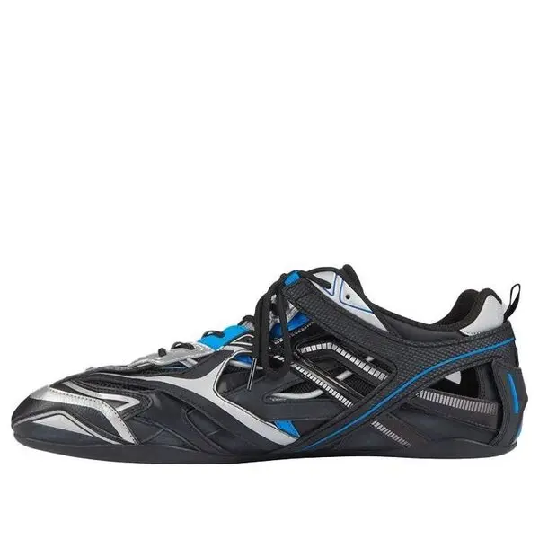 Balenciaga Drive Sneakers - Black/silver/blue