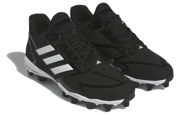 Adidas Icon Md Cleats - Core Black/cloud White/cloud White